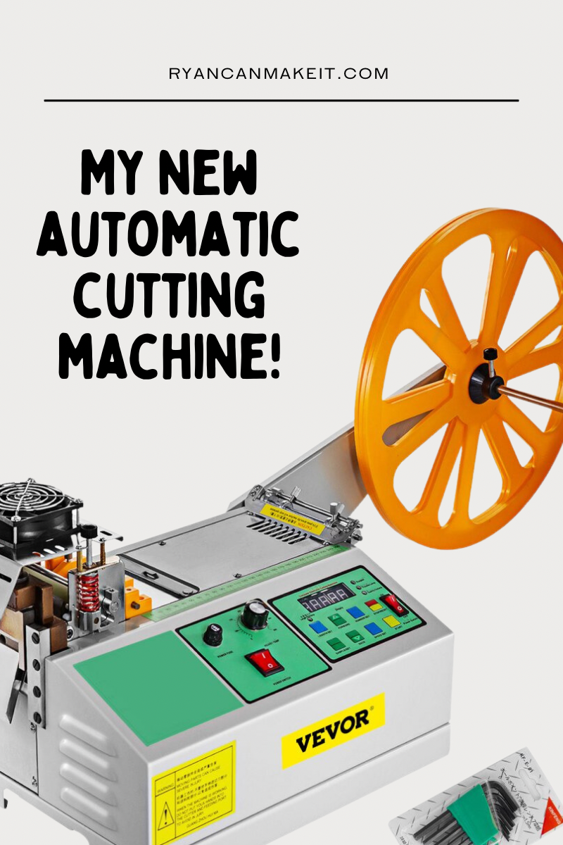 My New Automatic Cutting Machine - Ryan Can Make It