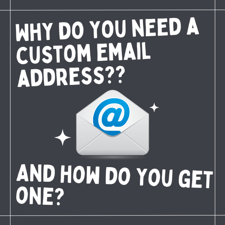 Why You Need a Custom Email Address for your business and How to Get ...